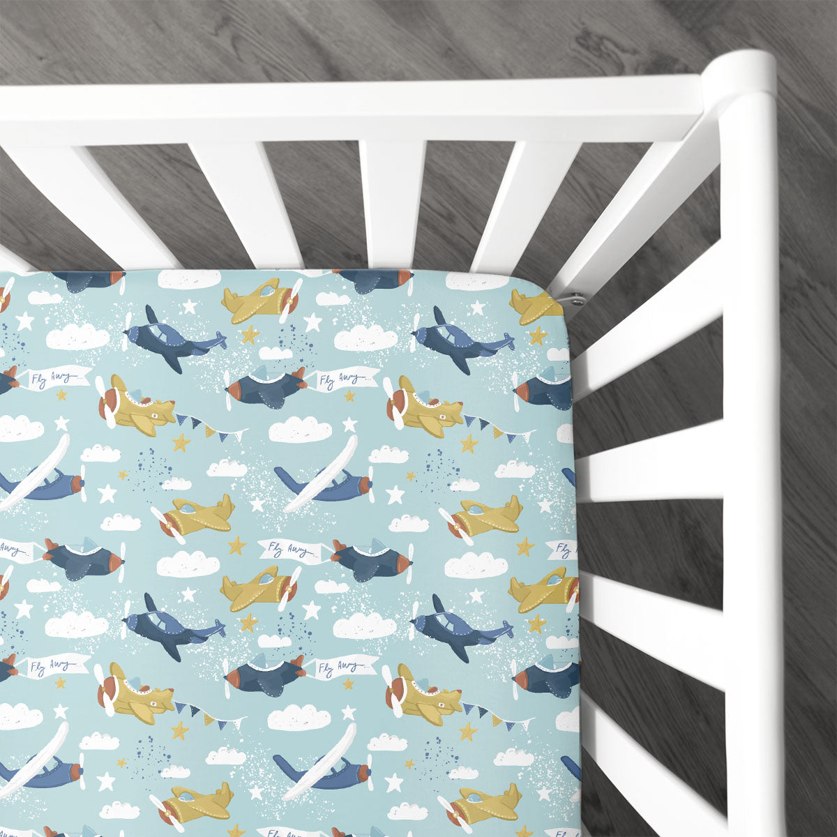 Crib Sheet | Fly High – Audrey & Bear
